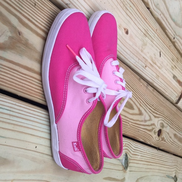 Keds | Shoes | Womens Vintage Keds Sneakers Pink Canvas Size 7m | Poshmark